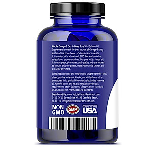 Omega 3 Fish Oil for Small Dogs & Cats - Pet Fish Oil Supplement with DHA & EPA Fatty Acids for Healthy Skin and Coat - Improves Shedding & Relieves Dry, Itchy Skin - 500mg - 120 Capsules