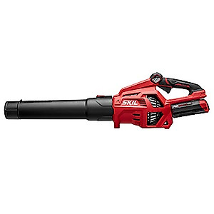 SKIL PWR CORE 40 Brushless 40V 500 CFM Cordless Leaf Blower Kit, Variable Spped with Power Boost, Includes 2.5Ah Battery and Auto PWR JUMP Charger - BL4713-10