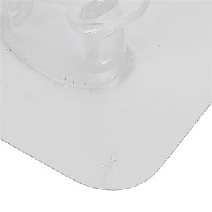 CHICIRIS Self Adhesive Hooks, 5pcs Waterproof Strong Viscosity Shower Holder for Phone for Kitchen for Towel for Plug for Bathroom