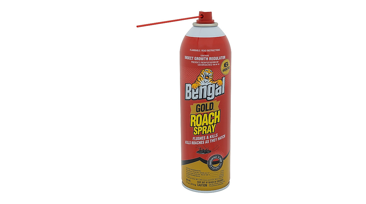 Bengal Gold Roach Spray - Odorless Insect Killer