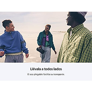 Sony SRS-XG300 X-Series Wireless Portable-Bluetooth Party-Speaker IP67 Waterproof and Dustproof with 25 Hour-Battery and Retractable Handle, Black (Renewed)