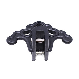 Plastic Roof Ice Guard Snow Guard Snow Stops for Standing Seam Metal Roofing - Multi-Color/Multi-Pack Listing (50, Black)