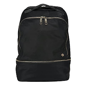 Lululemon Athletica City Adventurer Backpack 17L (Black/Gold)