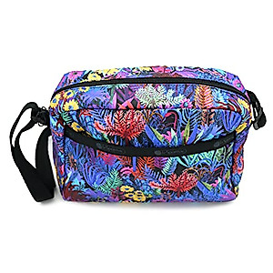 LeSportsac Classic Collection Daniella Crossbody Minibag in Night Garden