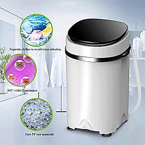 ZLXDP Single Barrel Mini Washing Machine Portable Washing Machine Washer and Dryer Washing Machine