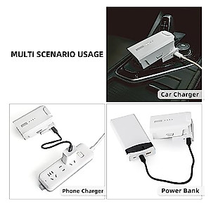 Drone Battery Charger Hub for FIMI X8 SE 2022, Portable Charging Base Butler Discharger Fast Charger Station
