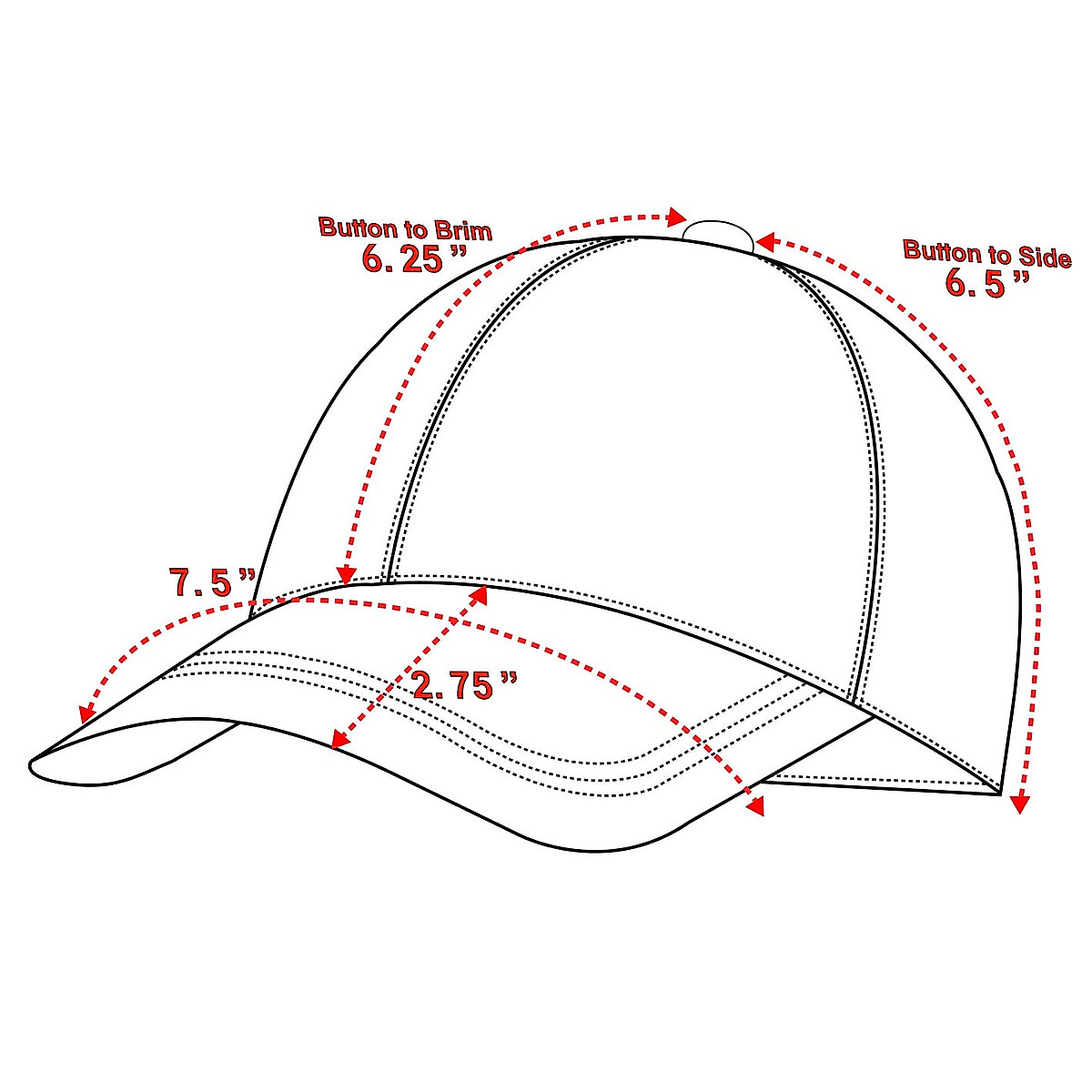 Funky Junque Distressed Baseball Cap Vintage Dad Hat - American Flag (Olive)