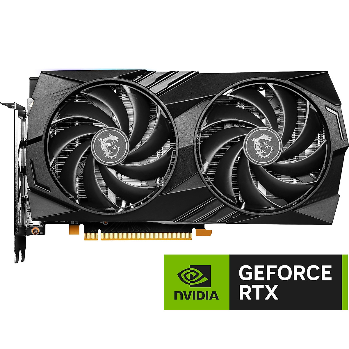 MSI Gaming GeForce RTX 4060 8GB GDRR6 Extreme Clock: 2610 MHz 128-Bit HDMI/DP Nvlink TORX Fan 4.0 Ada Lovelace Architecture Graphics Card (RTX 4060 Gaming 8G)