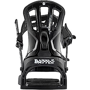 Rossignol Battle Snowboard Bindings Mens Sz M/L (9-11.5) Black/White