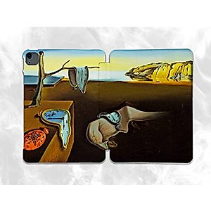 Salvador Dalí Persistence of Memory case Compatible with iPad Mini Air Pro 7.9 8.3 9.7 10.2 10.9 11 12.9 inch Pattern Cover New 2022 2021 Trifold Stand 3 4 5 6 7 8 9 Generation 62 (9.7" 5/6 gen)