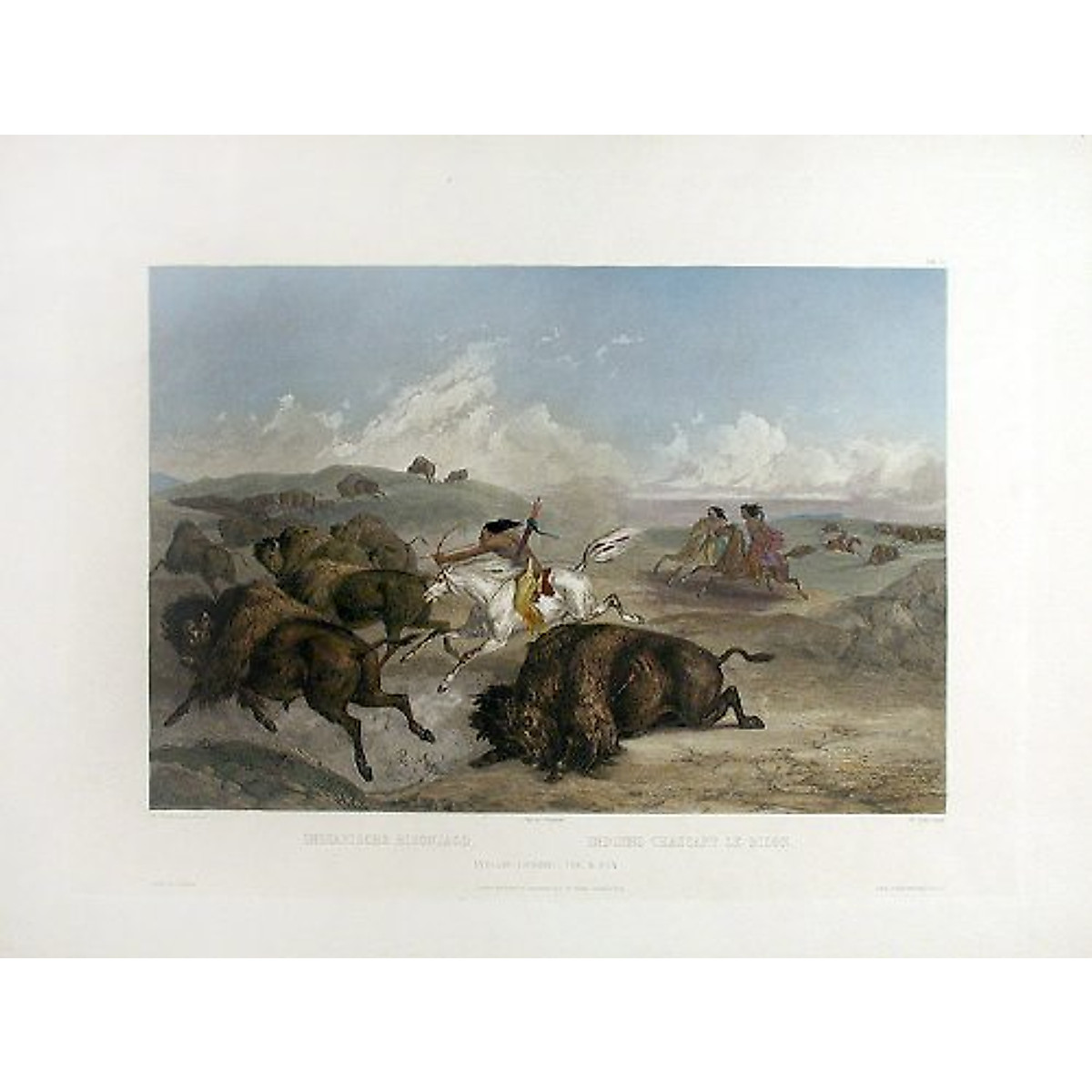Indians Hunting the Bison