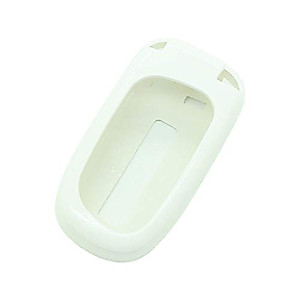 SEGADEN Paint PVC Color Shell Cover ABS Hard Case Holder Compatible with DODGE CHRYSLER JEEP Smart Remote Key Fob 2 3 4 5 Button SV0600 White