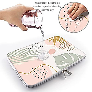 iCasso 13-13.3 inch Laptop Sleeve Bag, Waterproof Shock Resistant Neoprene Notebook Protective Bag Carrying Case Compatible MacBook Pro/MacBook Air - Morandi