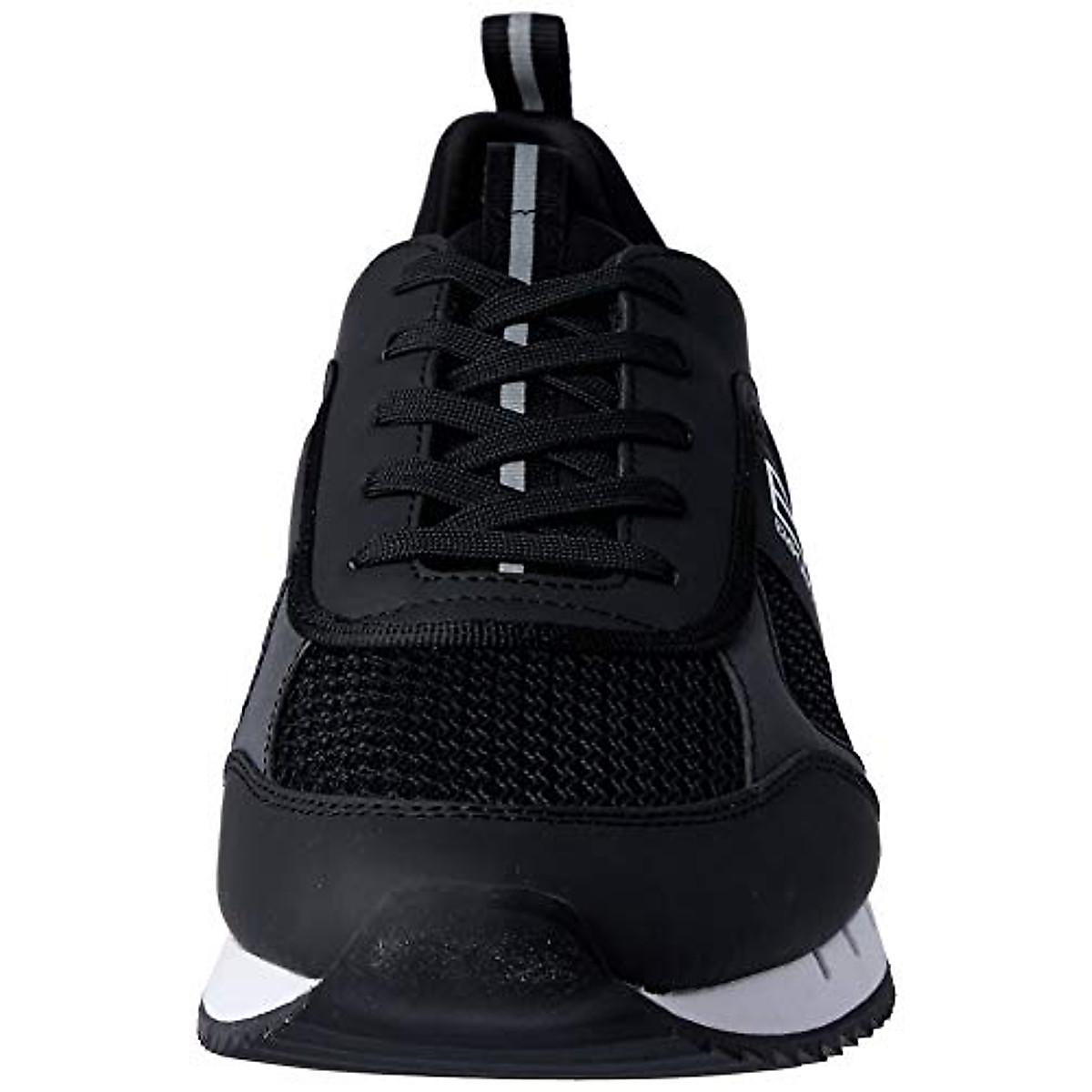 Emporio Armani EA7 Laces U Trainers Men Black - 8 - Low Top Trainers Shoes