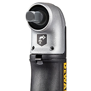 DEWALT FLEXTORQ Right Angle Drive Attachment, 3/8 Inch (DWAMRA38FT)