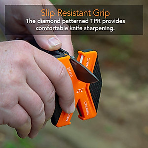 Edge Technology Engineering Double "V" Double Ceramic Knife Sharpener