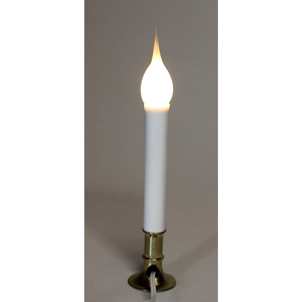 Creative Hobbies 6-Pack, Silicone Dipped Candle Light Bulbs, 7 Watt, Longer Life Country Style, Electric Candle Lamp Replacement Light Bulbs Individually Boxed