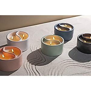 Paddywax Candles YY1002Z Yin & Yang Collection Scented Candle, 11-Ounce, Black - Palo Santo | Cade