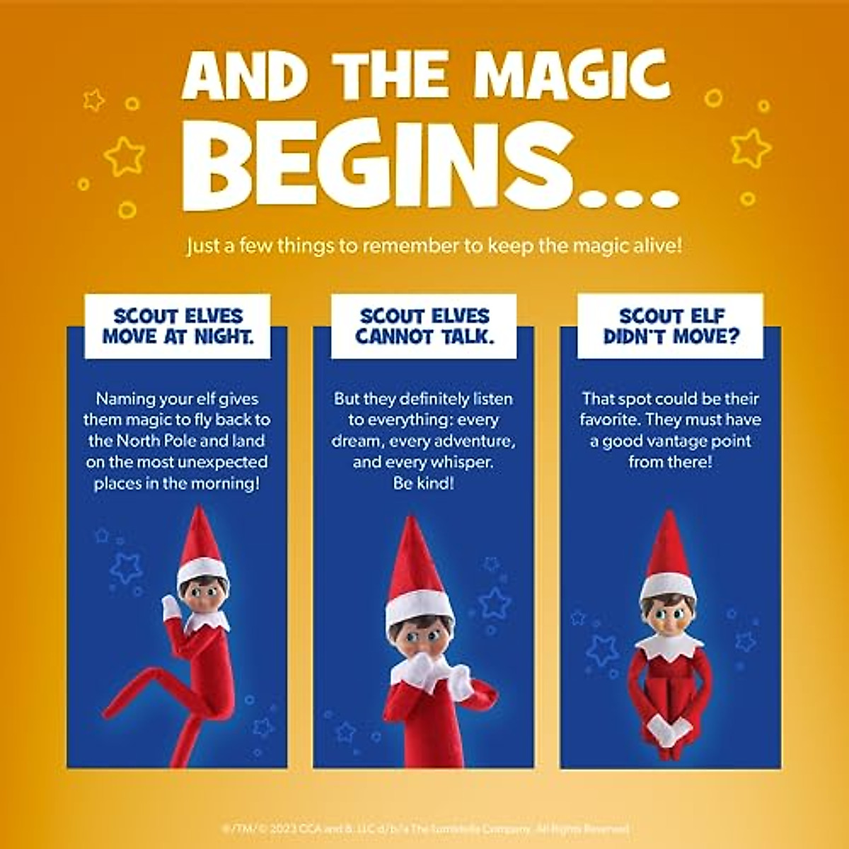 The Elf on the Shelf: A Christmas Tradition - Boy Scout Elf with Blue Eyes - Includes Artfully Illustrated Storybook, Keepsake Box and Official Adoption Certificate