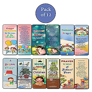 A Prayer for Our Children Bookmarks (12-Pack) - Collection of Prayers for Children