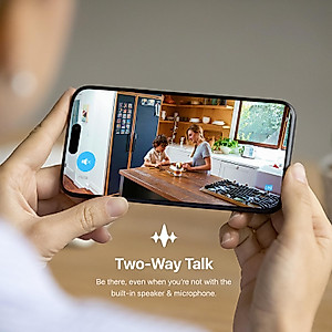 Amcrest 1080P WiFi Camera Indoor, Nanny Cam, Dog Camera, Sound & Baby Monitor, Human & Pet Detection, Motion-Tracking, 2.4Ghz Only, Pan/Tilt Wireless IP Camera, Night Vision, Smart Home ASH21-B