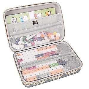 Aproca Hard Storage Travel Case, for hand2mind MathLink Cubes Numberblocks 11-20 Activity Set (Case Only)