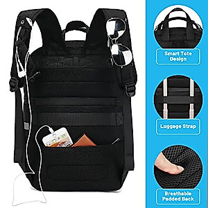 Insulated Cooler Backpack - Keeps 30 Cans Hot/Cold for Up to 12 Hours - Waterproof & Leak Proof Soft Cooler Bag - Insulated Backpack Cooler - Lunch Backpack for Men Women