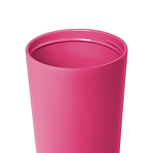 Simple Modern Insulated Tumbler with Lid and Straw | Leak-Proof Iced Coffee Cup | Ceramic-Lined Stainless Steel Travel Mug | Gifts for Women Her Him | Classic Signature | 24oz | Berry