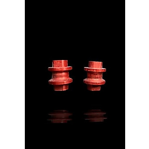 Holiday Red, Aluminum Barrel Bushings Compatible For Benchmade Mini/Full Size Bugout 2pc MADE IN USA