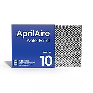 AprilAire 10 Water Panel Humidifier Filter Replacement for AprilAire Whole-House Humidifier Models 110, 220, 500, 500A, 500M, 550, 550A, 558 (Pack of 1)