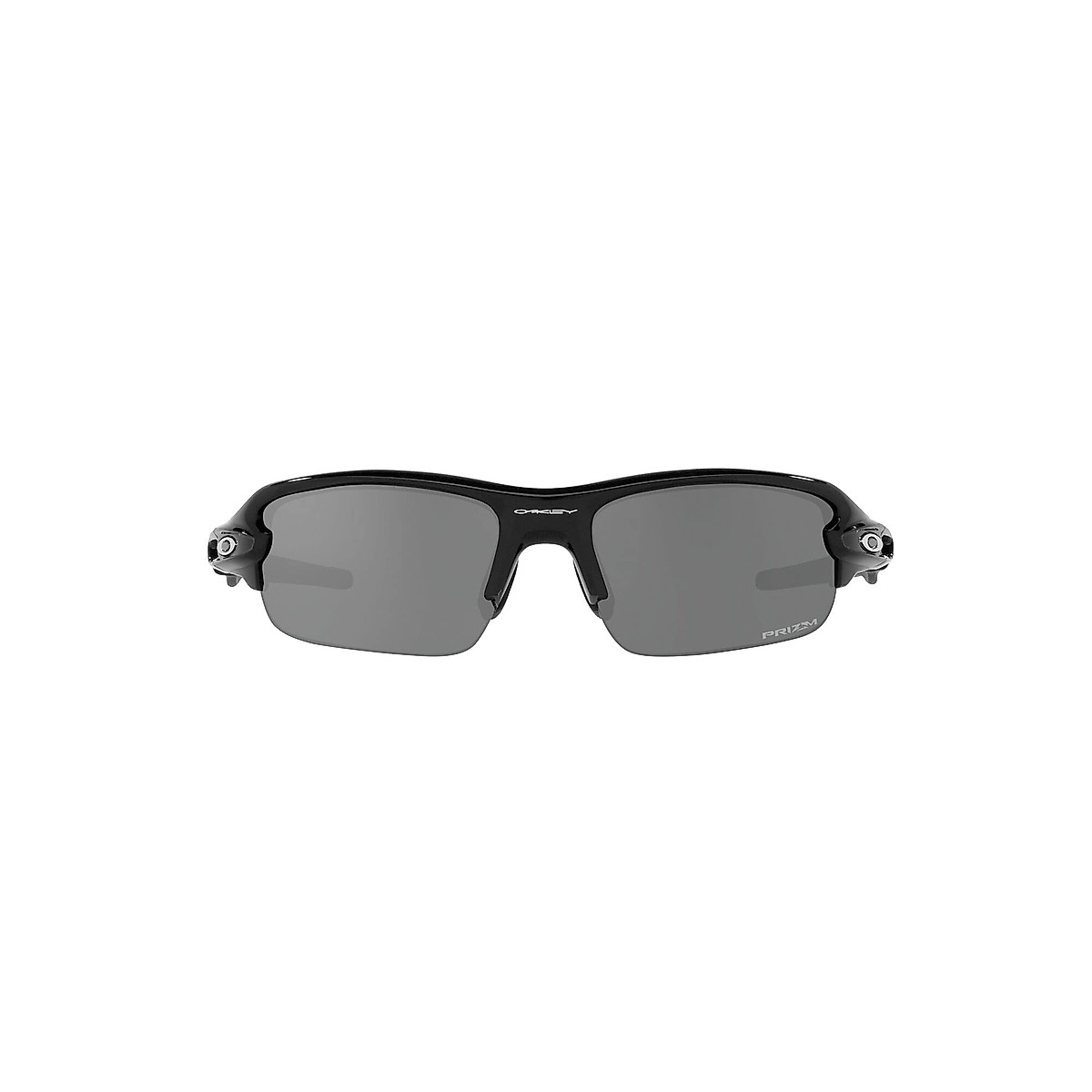Oakley Youth OJ9008 Flak XXS Square Sunglasses, Polished Black/Prizm Black, 58 mm