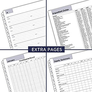 AT-A-GLANCE 2023 Weekly & Monthly Planner Refill for G545 Line Planners, DayMinder, 7" x 8-3/4", Medium, Monthly Tabs, Executive (G54550)