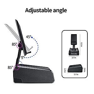 JTEMAN Gifts for Men Women, Phone Stand Wireless Bluetooth Speaker,Desktop Kitchen Gadgets Phone Stand,Portable Phone Stand with Speaker,Birthday for Women Men,Gifts Ideas for Everyone