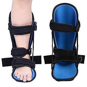 Yinhing Foot Splint, Night Splint Foot Drop Orthosis Ankle Sprain Fixation Brace Foot Support for Female Male(M)