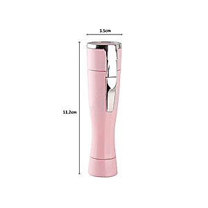 Mini Electric Shaver for Women, Ladies Portable Hair Removal Razor/Wet & Dry Use Painless Bikini Trimmer for Face, Arms, Armpit, Bikini Area and Body