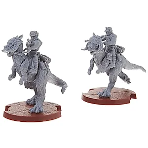 Star Wars: Legion Tauntaun Riders Unit Expansion - Ferocious Snow Lizards! Tabletop Miniatures Strategy Game for Kids and Adults, Ages 14+, 2 Players, 3 Hour Playtime, Made by Atomic Mass Games