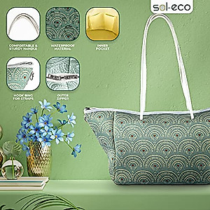 Sol-Eco Neoprene Bags for Women, Neoprene Crossbody Bags for Women with Zipper, Moving Board and Small Purse, Neoprene Beach Bags, Perfect for Gym, Beach & Travel valentine day gift