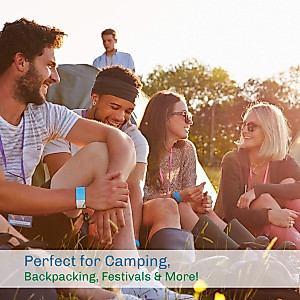 2 Person Dome Tent- Rain Fly & Carry Bag- Easy Set Up-Great for Camping, Backpacking, Hiking & Outdoor Music Festivals by Wakeman Outdoors (Pink), 2 person