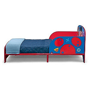 Delta Children Mickey Mouse Wood & Metal Toddler Bed, Blue