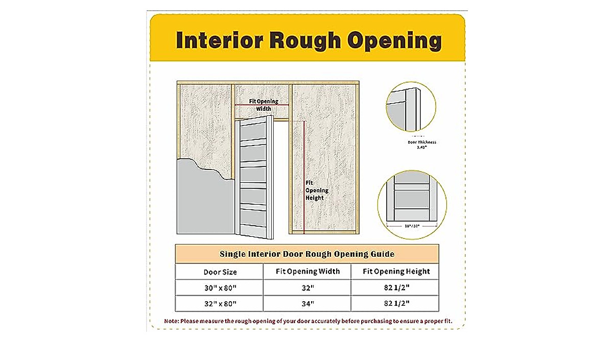 SOLRIG 30" x 80" French Interior Door - 5 Lites