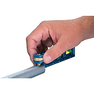 Ideal 35-207 6" Electrician Level With 4 Vials And Magnetic Jaw