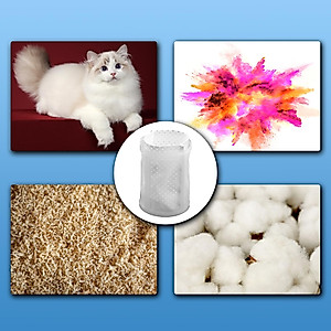 Aolleteau A-50463 A-50728 Filter Compatible with Makita Cordless Vacuums XLC02RB1W, XLC02ZB, CL070D, CL100D, CL106FD, CL110D, CL140FD, CL141FD, CL180FD, CL181FD (2 Pack HEPA & 6 Pack Cloth Filter)