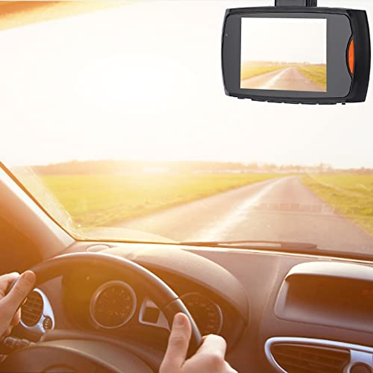 Car Cam, Full HD 1080P Infrared Camera, 170 Degree Wide Angle Camera, Support Gravity Sensor Automatic Video