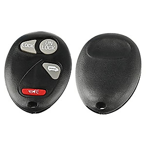 Fits Remote Key Fob Shell Case Replacement for Chevrolet Venture Oldsmobile Silhouette Pontiac Montana 1 van (L2C0007T)