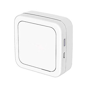 XWWDP Portable Mini Pocket Label Sticker Receipt Printer, Photo Printer,Compatible with Devices System for Child Painting Women Men Gift
