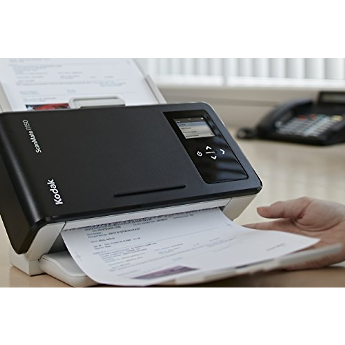 Kodak Scanmate i1150 1664390 Document Scanner, Black/gray