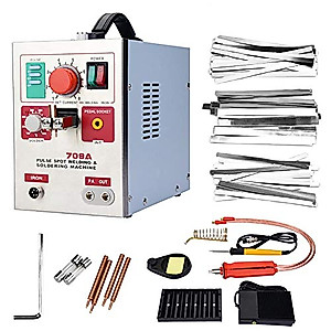 Lithium Battery Spot Welder, Battery Soldering Machine Adjustable Needle for Laptop Battery(US Plug 110V)