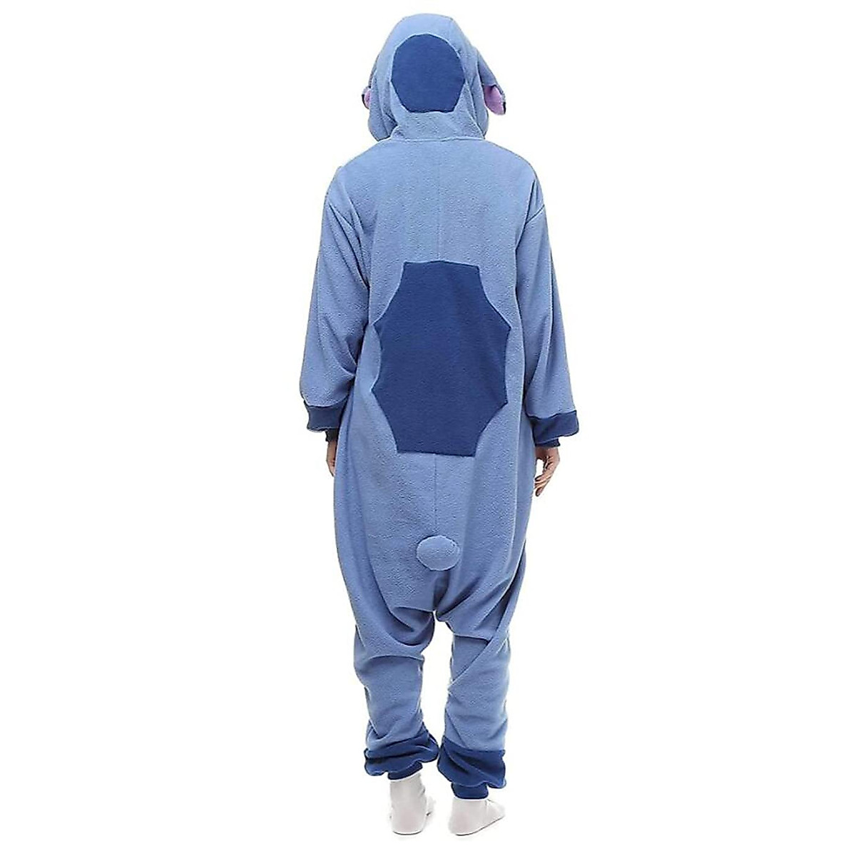EunWow Unisex Adult Novelty One-Piece Cosplay Animal Pajamas Sleepwear Homewear Halloween for Women men-M