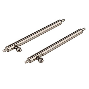 OTOPO 20mm Quick Release Spring Bars Watch pins & Galaxy Watch 4/4 Classic/Active 2 44mm 40mm Pins, 20mm Stainless Steel Watch Pins 4PCS Diameter 1.5mm + Spring Bar Tool (20mm)