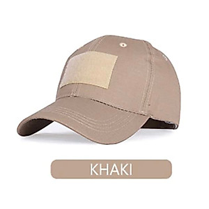 3 Patch Casual Baseball Cap (Black)